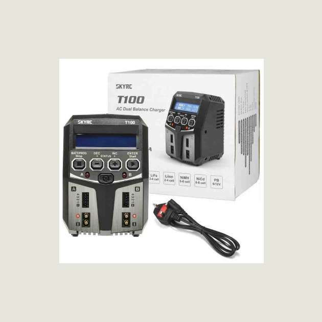 Skyrc t100 5a 2x50w dual balance charger at Best Price | Indian Robo Store