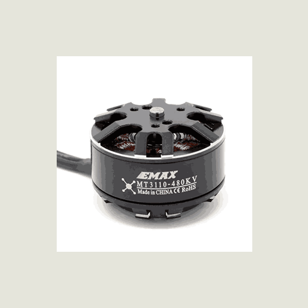 Emax mt3110 480kv brushless dc motor for multirotors – silver cap (ccw) at Best Price | Indian ...