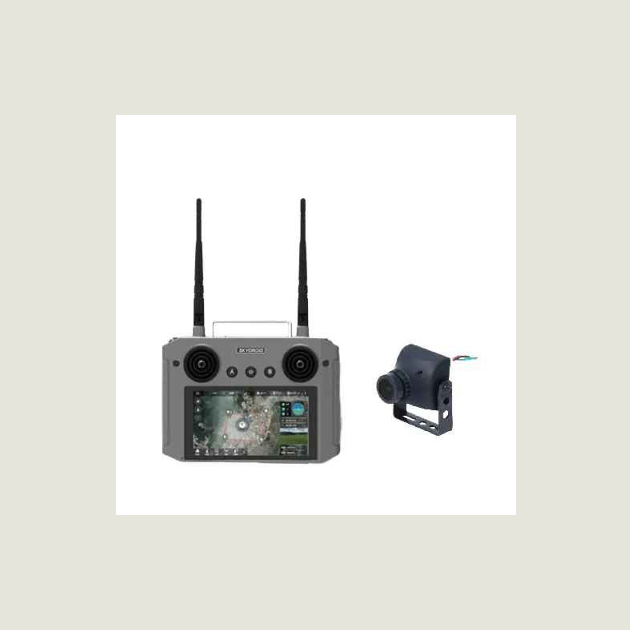 Skydroid h12 12ch inbuilt display remote control with fpv camera at ...