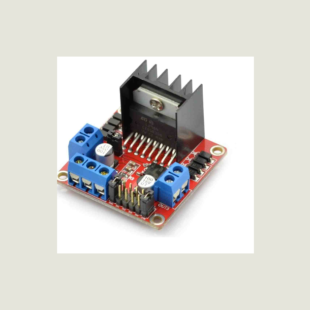 Electronic Spices L298 Motor Driver Circuit Board – 2A Standard Quality