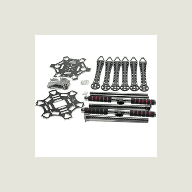 S550 frame black arm with black cabon fiber landing gear at Best Price ...