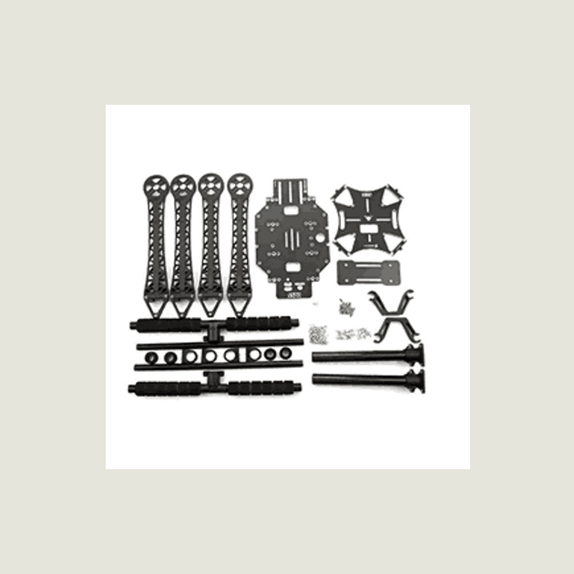 S500 frame black arm with black cabon fiber landing gear at Best Price ...