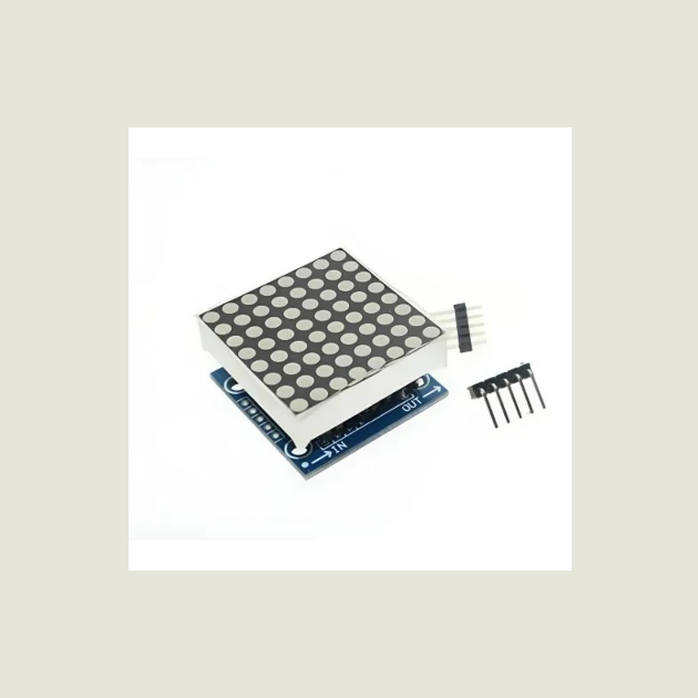 Max7219 dot led matrix module mcu control led display module at Best Price | Indian Robo Store