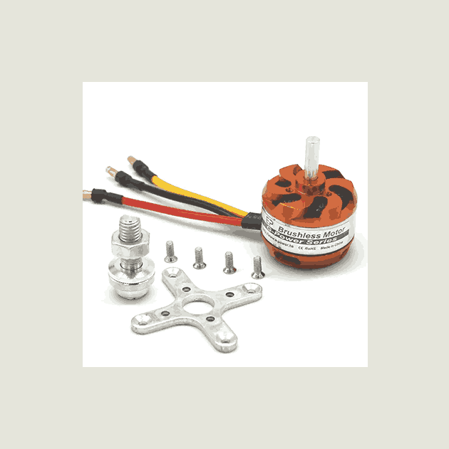 G-power series d3530-1700kv gold and silver rc fixed-wing for fpv ...
