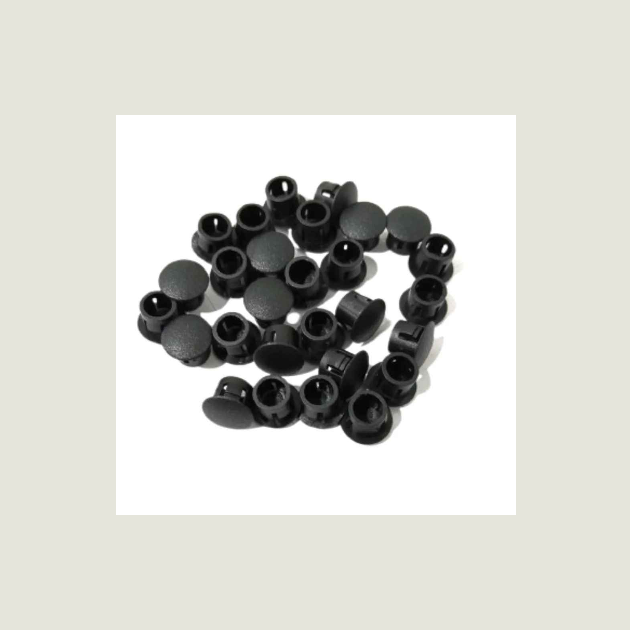 Naide rubber & plastic 7mm black hp button plug at Best Price | Indian ...