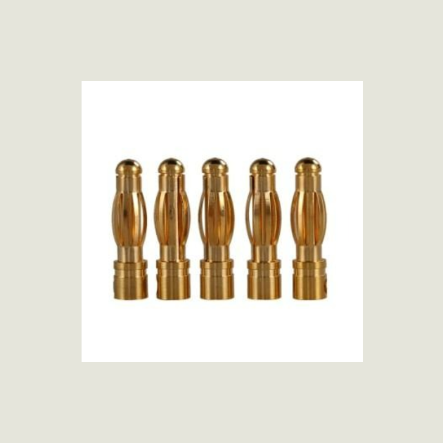 Pure copper gold plated banana plugs 3mm male connector at Best Price ...