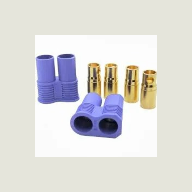 Ec8 female connector (with hole) gold plated at Best Price | Indian ...