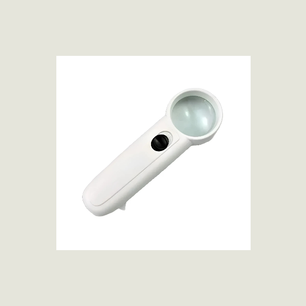 Mg6b-2 15x hand-hold magnifier exclamation mark type 37mm diameter at ...