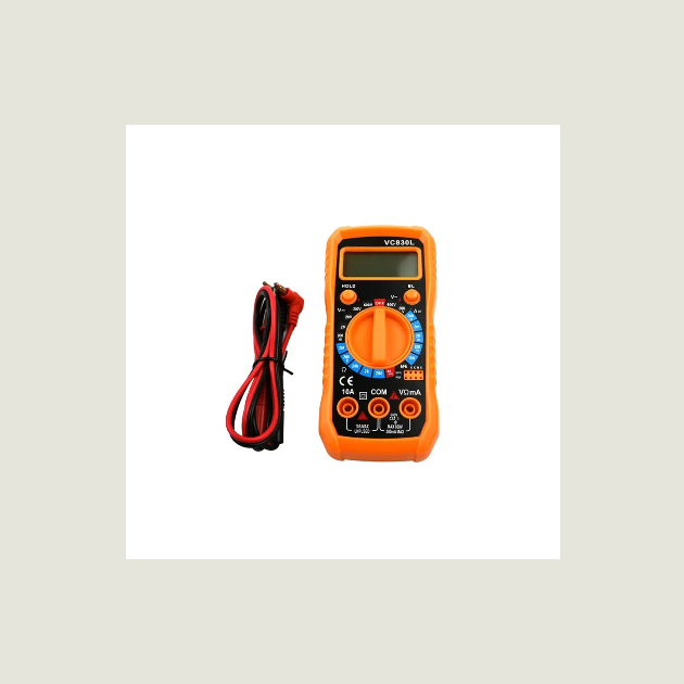 VC830L Digital Multimeter – Continuity Test & Overload Protection for ...
