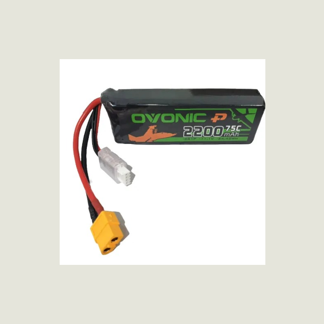 Ovonic 2200mah 75c 3s1p lipo battery for fpv racing drones at Best ...