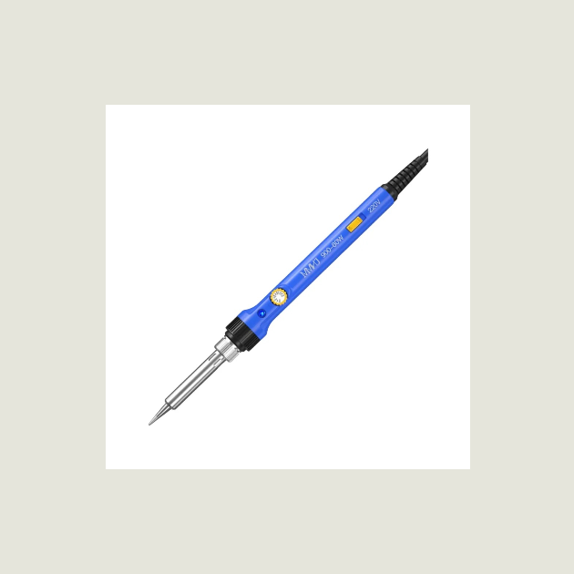 Adjustable 60W 220V Electric Soldering Iron – Blue DIY & Electronics Tool
