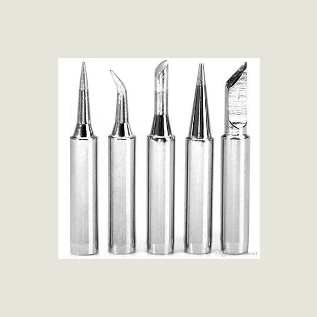 Soldering Iron Bits Silver (5 pcs)